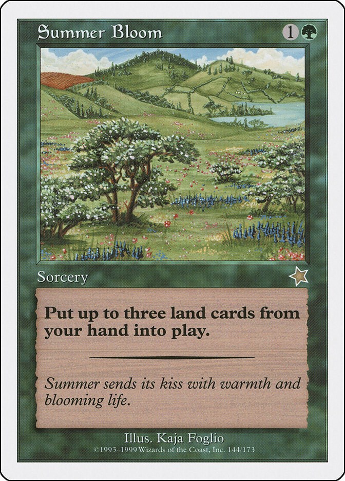 Summer Bloom - Starter 1999 - Magic: The Gathering