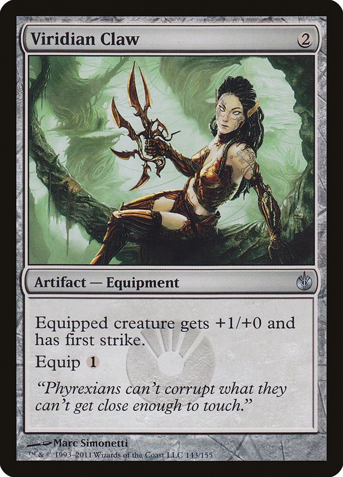 Viridian Claw - Mirrodin Besieged - Magic: The Gathering