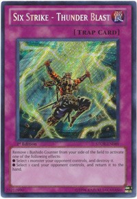 Six Strike - Thunder Blast - Storm of Ragnarok - YuGiOh