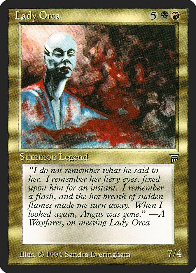 Lady Orca - Legends - Magic: The Gathering