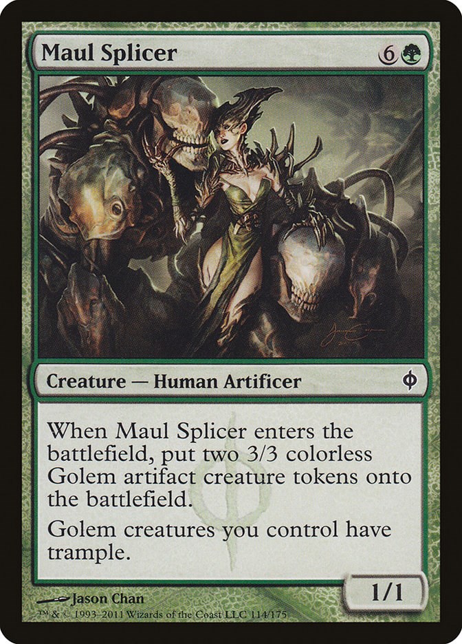 Maul Splicer - New Phyrexia - Magic: The Gathering