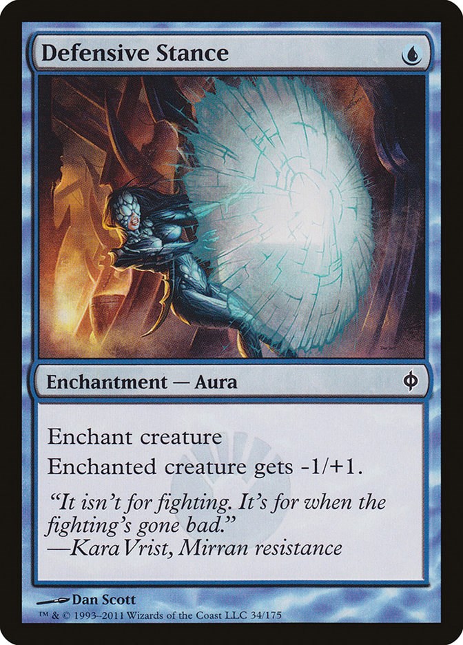 Defensive Stance - New Phyrexia - Magic: The Gathering