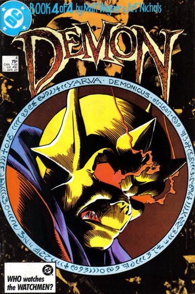 The Demon #4 (Direct) - The Demon (1987 Series) - DC Comics