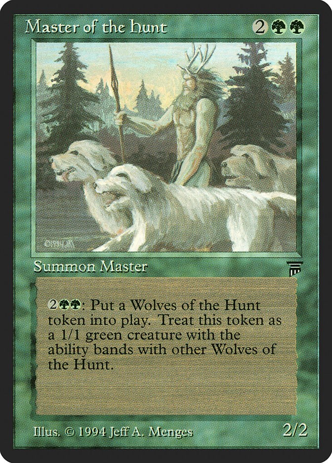 Master of the Hunt - Legends - Magic: The Gathering