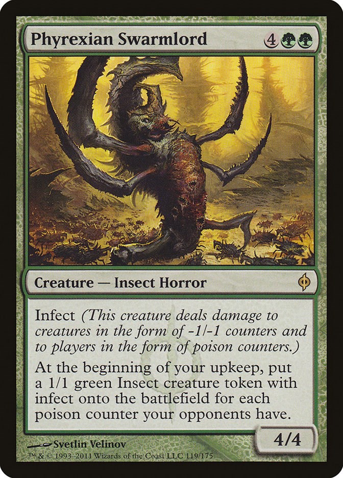 Phyrexian Swarmlord - New Phyrexia - Magic: The Gathering