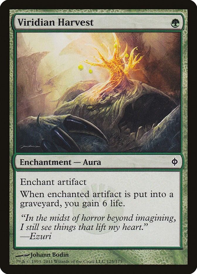 Viridian Harvest - New Phyrexia - Magic: The Gathering