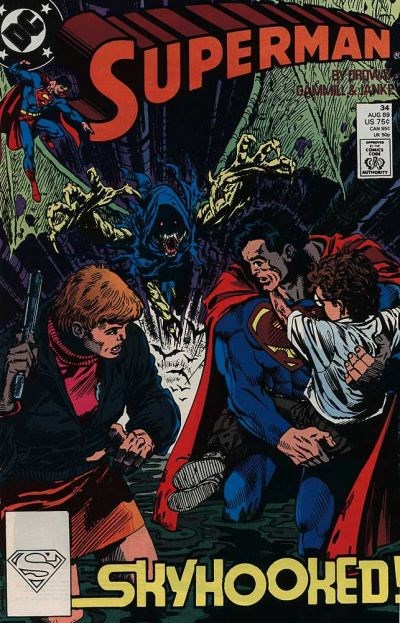 Superman #34 (Direct) - Superman (1987 Series) - DC Comics