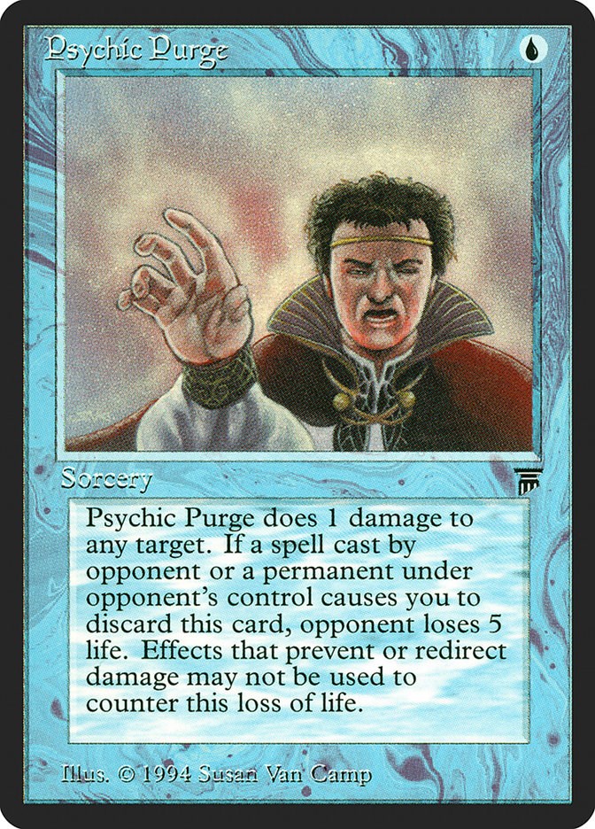 Psychic Purge - Legends - Magic: The Gathering