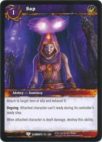 Sap - War of the Elements - WoW