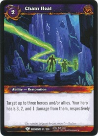 Chain Heal - War of the Elements - WoW