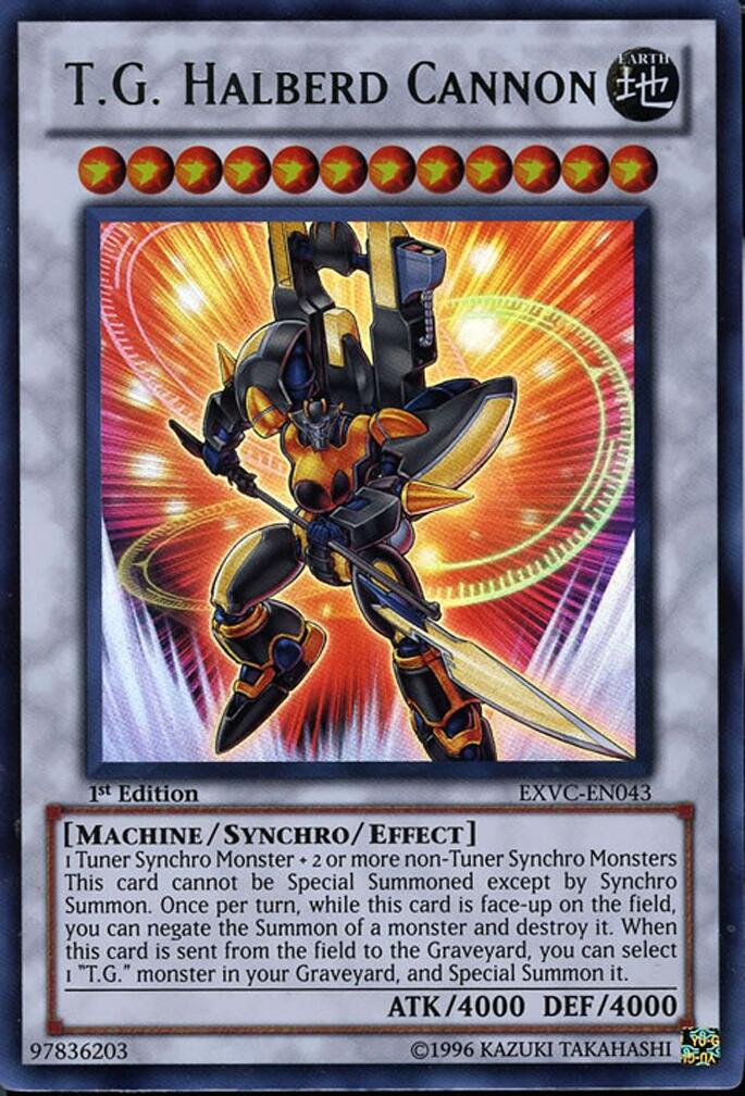 T.G. Halberd Cannon - Extreme Victory - YuGiOh