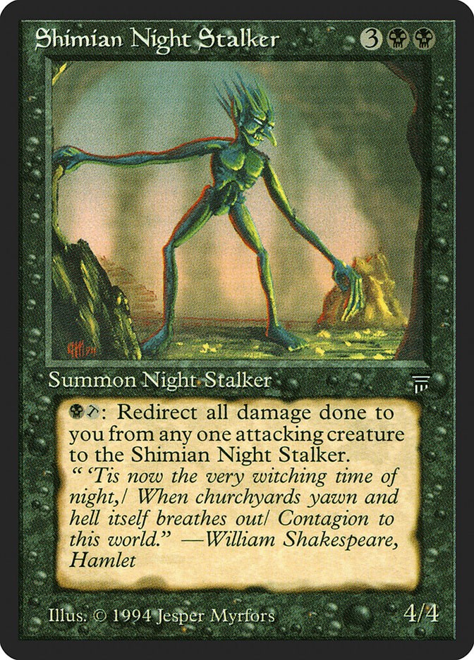Shimian Night Stalker - Legends - Magic: The Gathering
