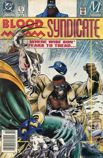 Blood Syndicate #7 (Newsstand) - Blood Syndicate (1993 Series) - DC Comics