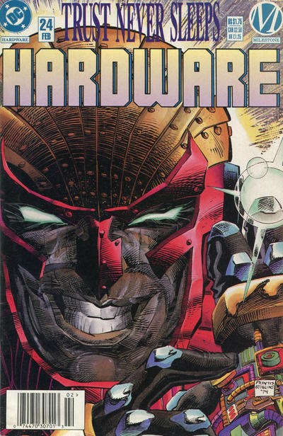 Hardware #24 (Newsstand) - Hardware (1993 Series) - DC Comics