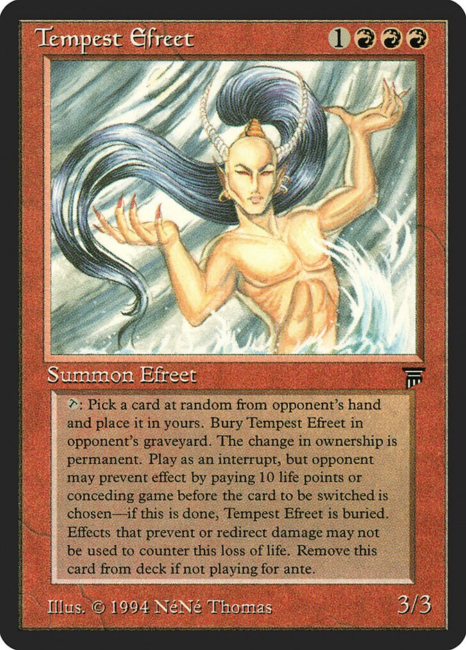 Tempest Efreet - Legends - Magic: The Gathering