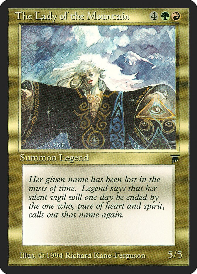 The Lady of the Mountain - Legends - Magic: The Gathering