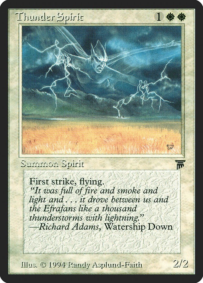 Thunder Spirit - Legends - Magic: The Gathering