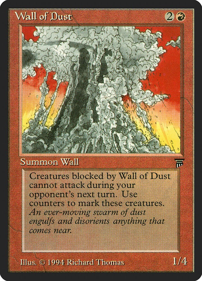 Wall of Dust - Legends - Magic: The Gathering