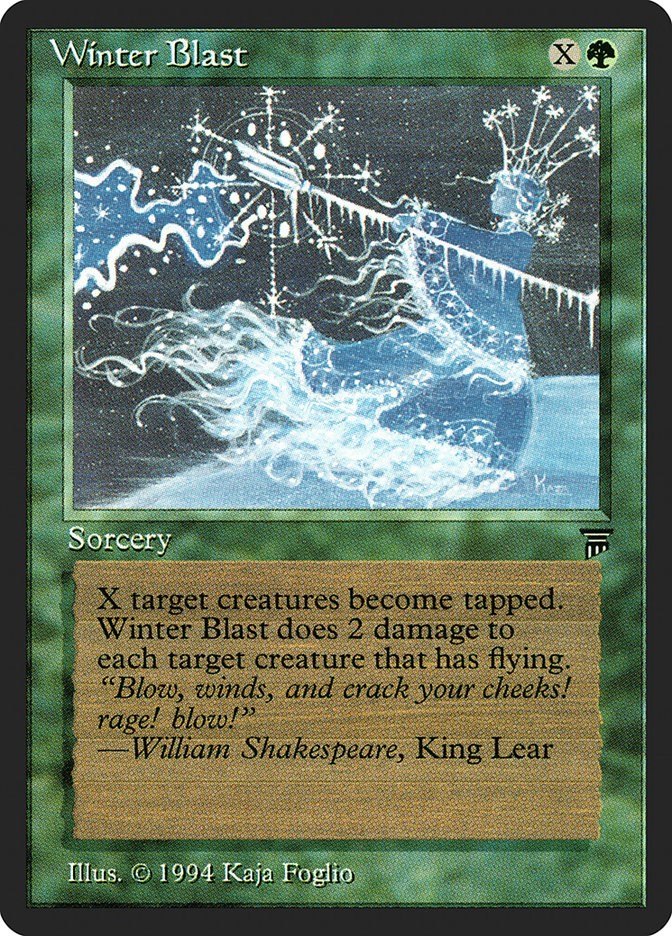 Winter Blast - Legends - Magic: The Gathering
