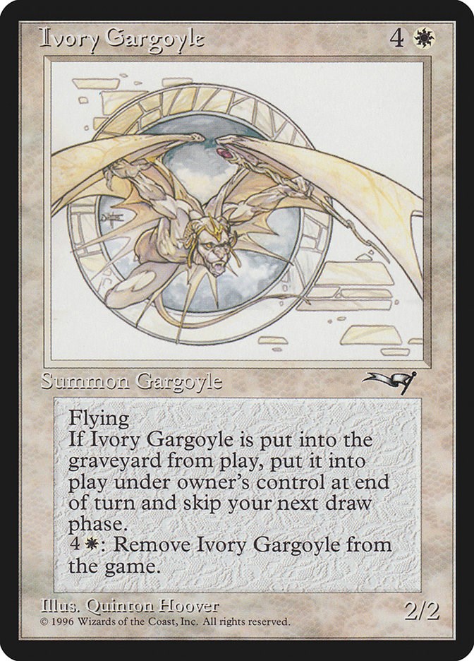 Ivory Gargoyle - Alliances - Magic: The Gathering