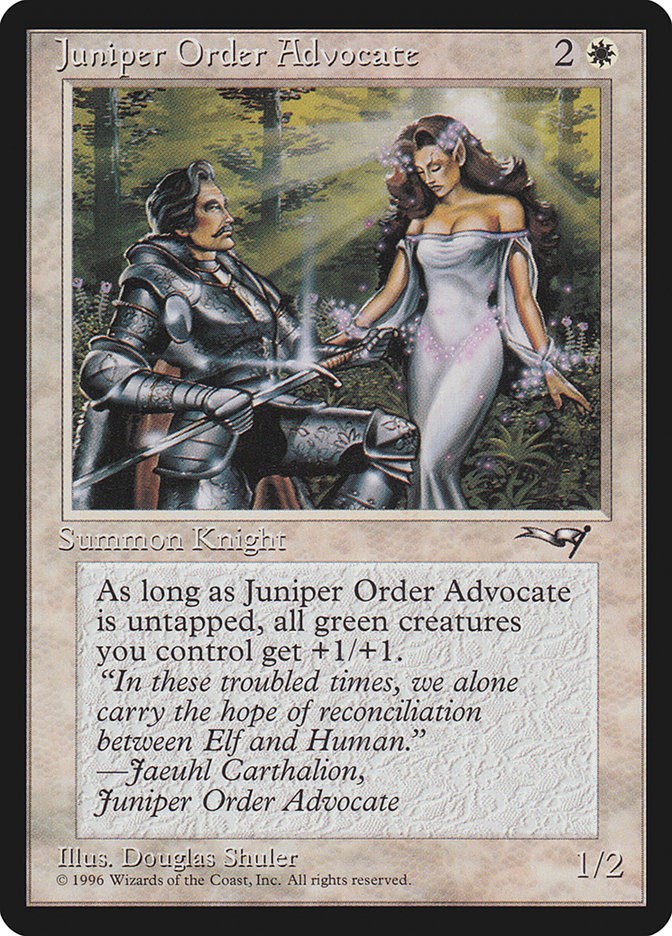 Juniper Order Advocate - Alliances - Magic: The Gathering