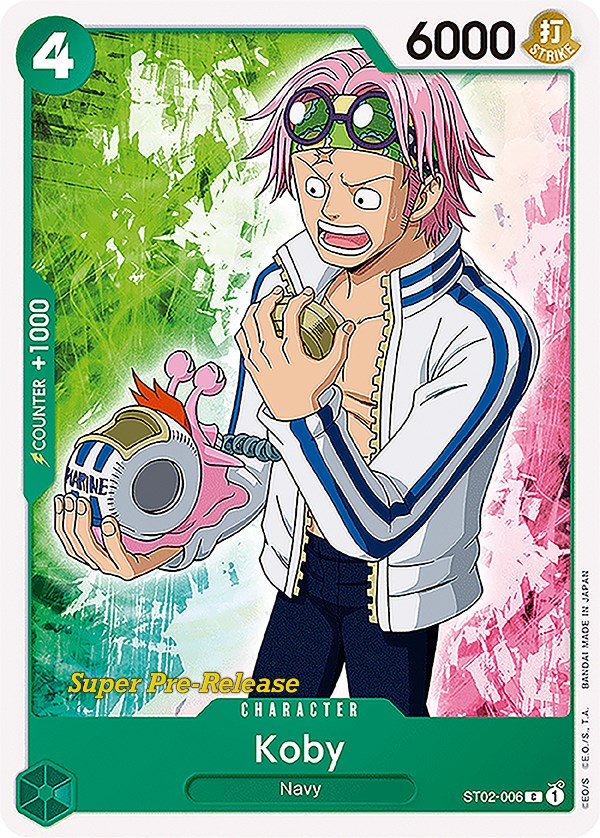 Koby - Super Pre-Release Starter Deck 2: Worst Generation - One Piece ...