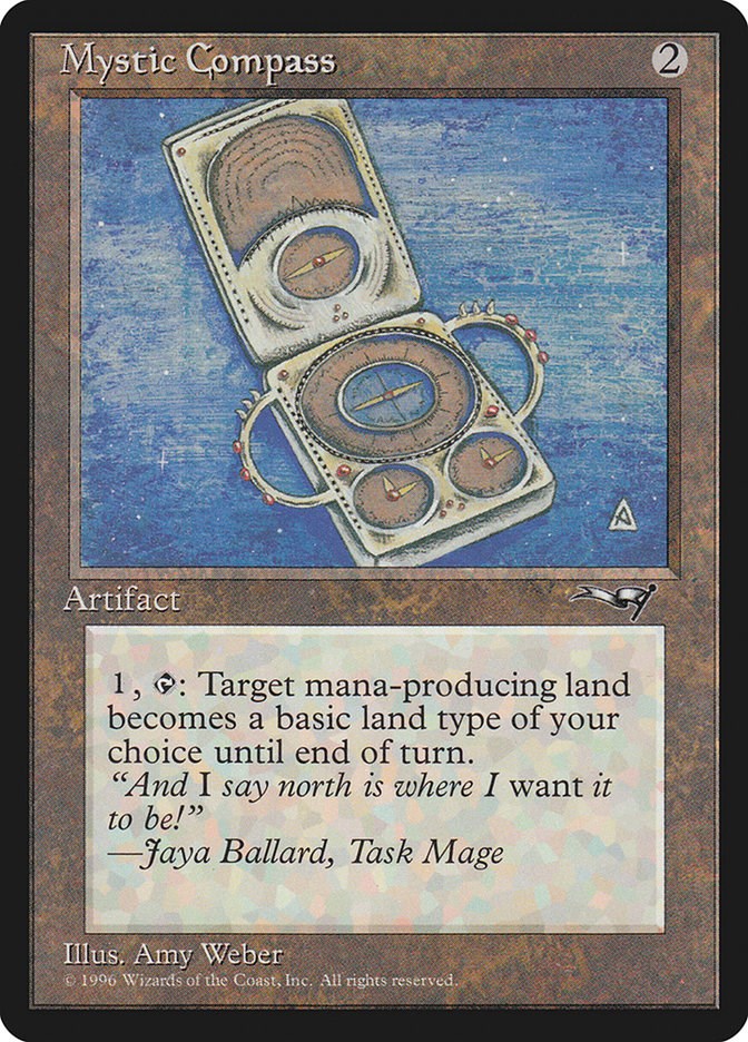 Mystic Compass - Alliances - Magic: The Gathering