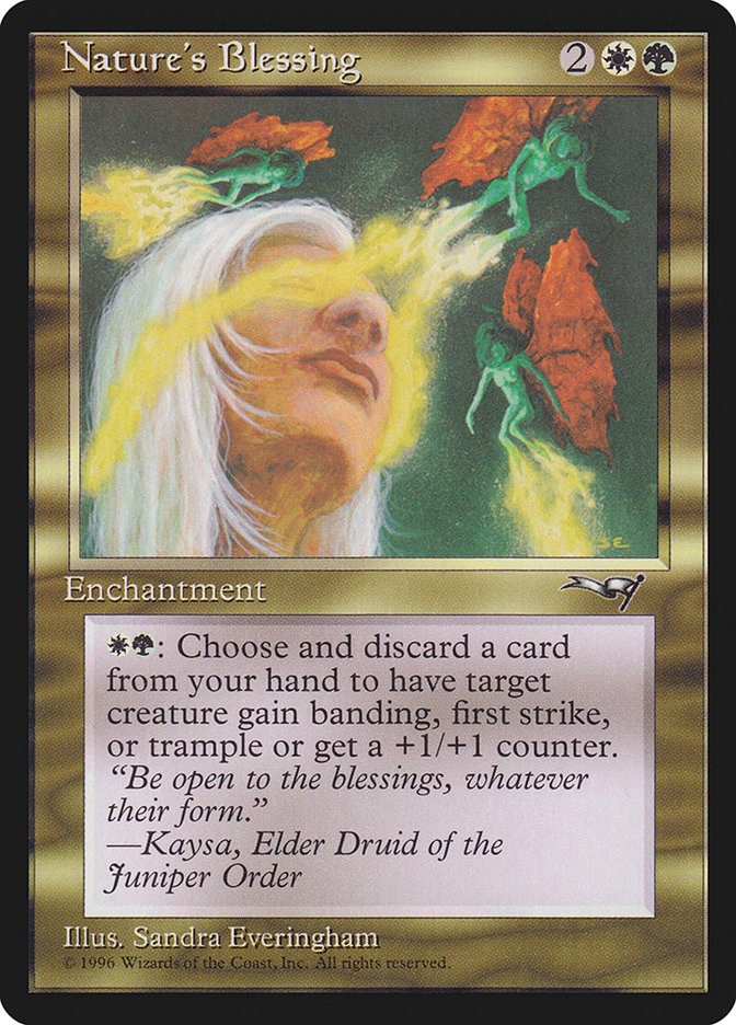 Nature's Blessing - Alliances - Magic: The Gathering