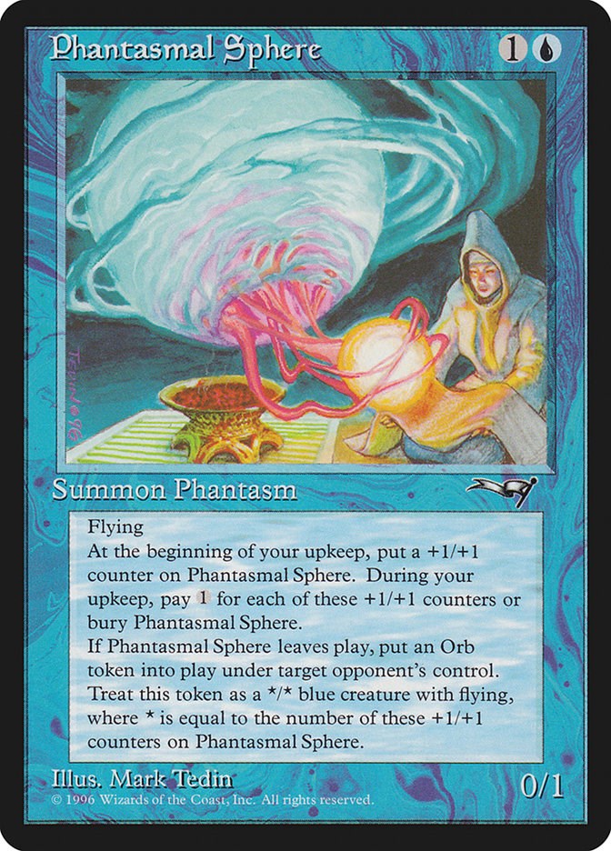Phantasmal Sphere - Alliances - Magic: The Gathering