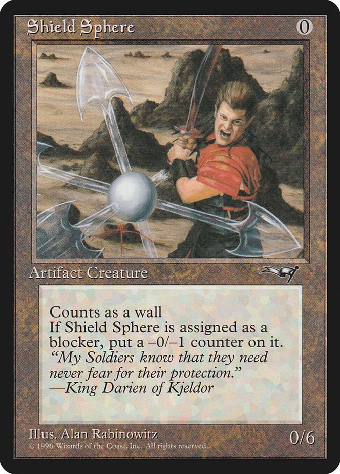 Shield Sphere - Alliances - Magic: The Gathering