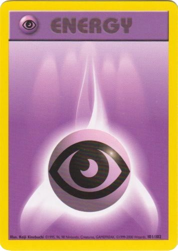 Psychic Energy - Base Set - Pokemon