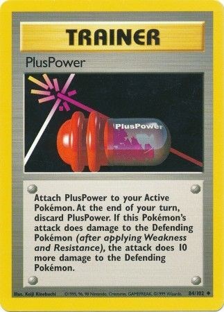 PlusPower - Base Set - Pokemon