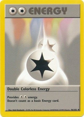 Double Colorless Energy - Base Set - Pokemon