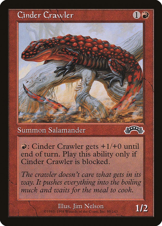 Cinder Crawler - Exodus - Magic: The Gathering