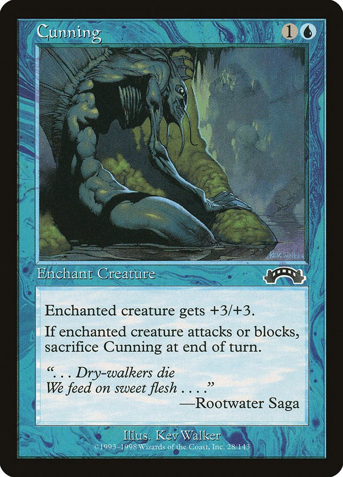 Cunning - Exodus - Magic: The Gathering