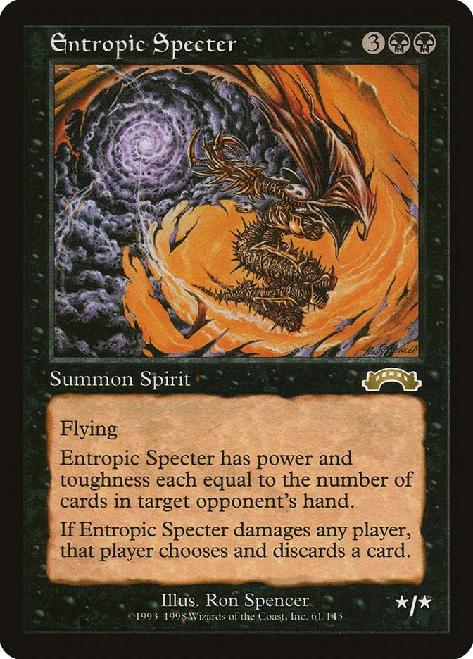 Entropic Specter - Exodus - Magic: The Gathering