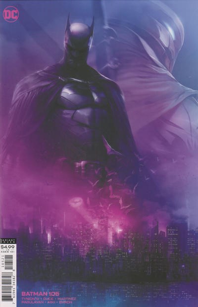 Batman #105 (Francesco Mattina Cardstock Variant Cover) - Batman (2016 ...