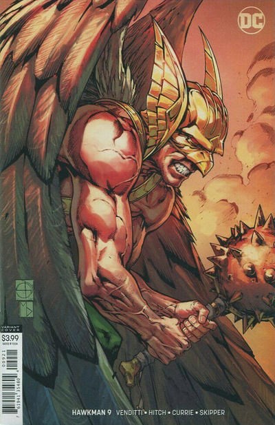 Hawkman #9 (Shane Davis Variant Cover) - Hawkman (2018 Series) - DC Comics