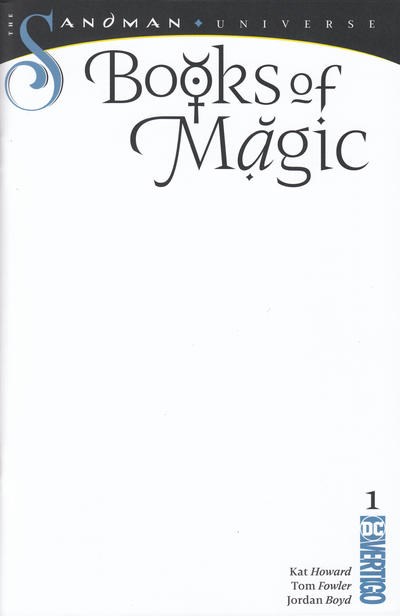 Books of Magic #1 (Blank Cover) - Books of Magic (2018 Series) - DC Comics