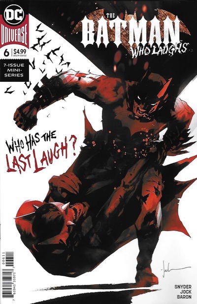 The Batman Who Laughs #6 (Jock Cover) - The Batman Who Laughs (2019 ...