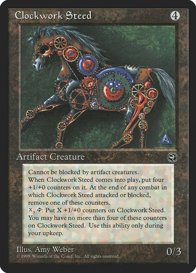 Clockwork Steed - Homelands - Magic: The Gathering
