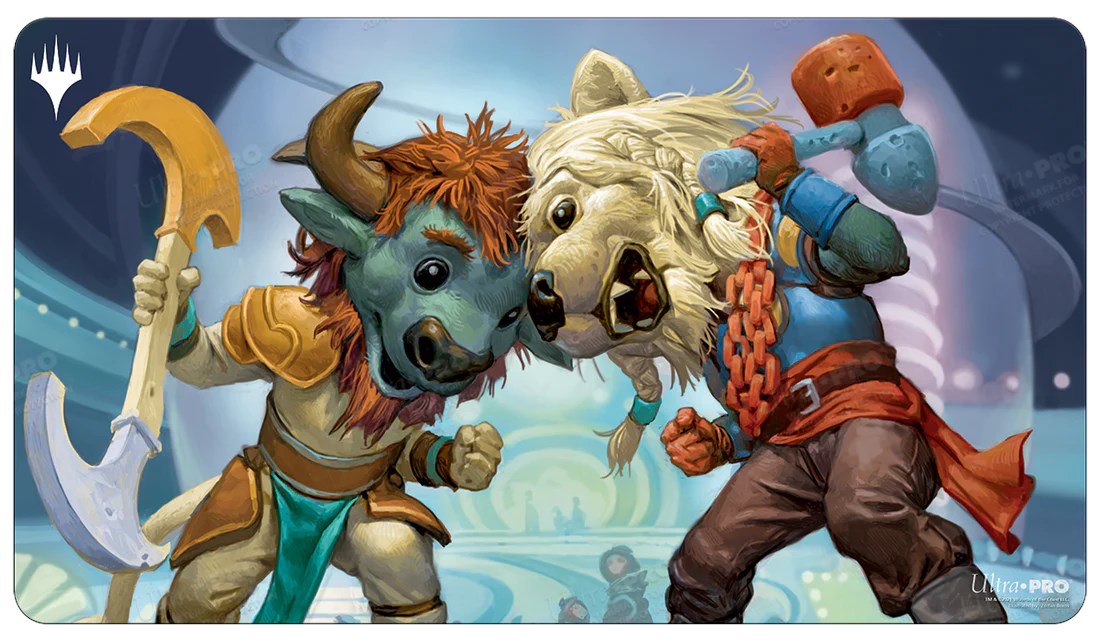 Unfinity Face Off Standard Gaming Playmat for Magic: The Gathering ...