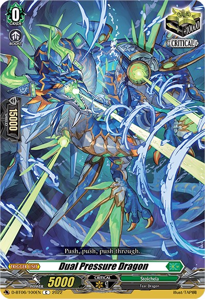 Dual Pressure Dragon - Blazing Dragon Reborn - Cardfight Vanguard