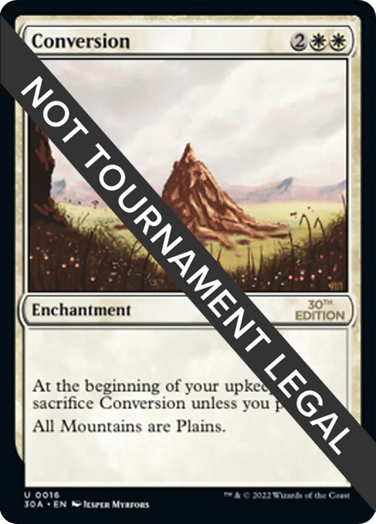 Conversion - 30th Anniversary Edition - Magic: The Gathering