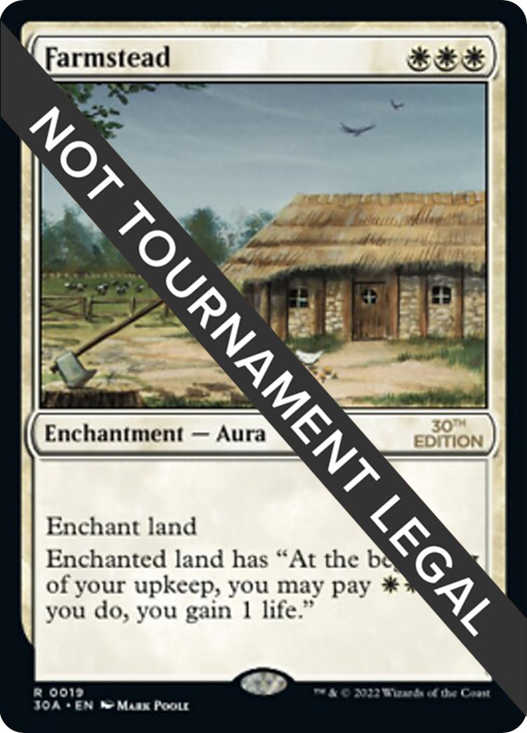 Farmstead - 30th Anniversary Edition - Magic: The Gathering