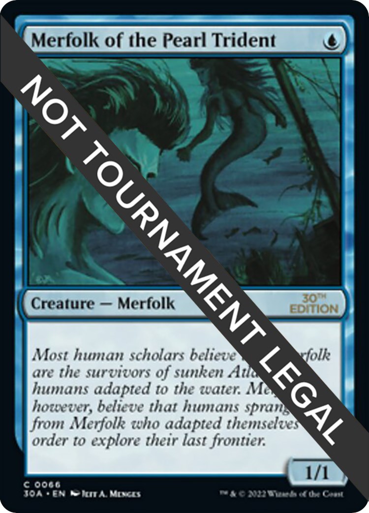 Merfolk of the Pearl Trident - 30th Anniversary Edition - Magic: The ...