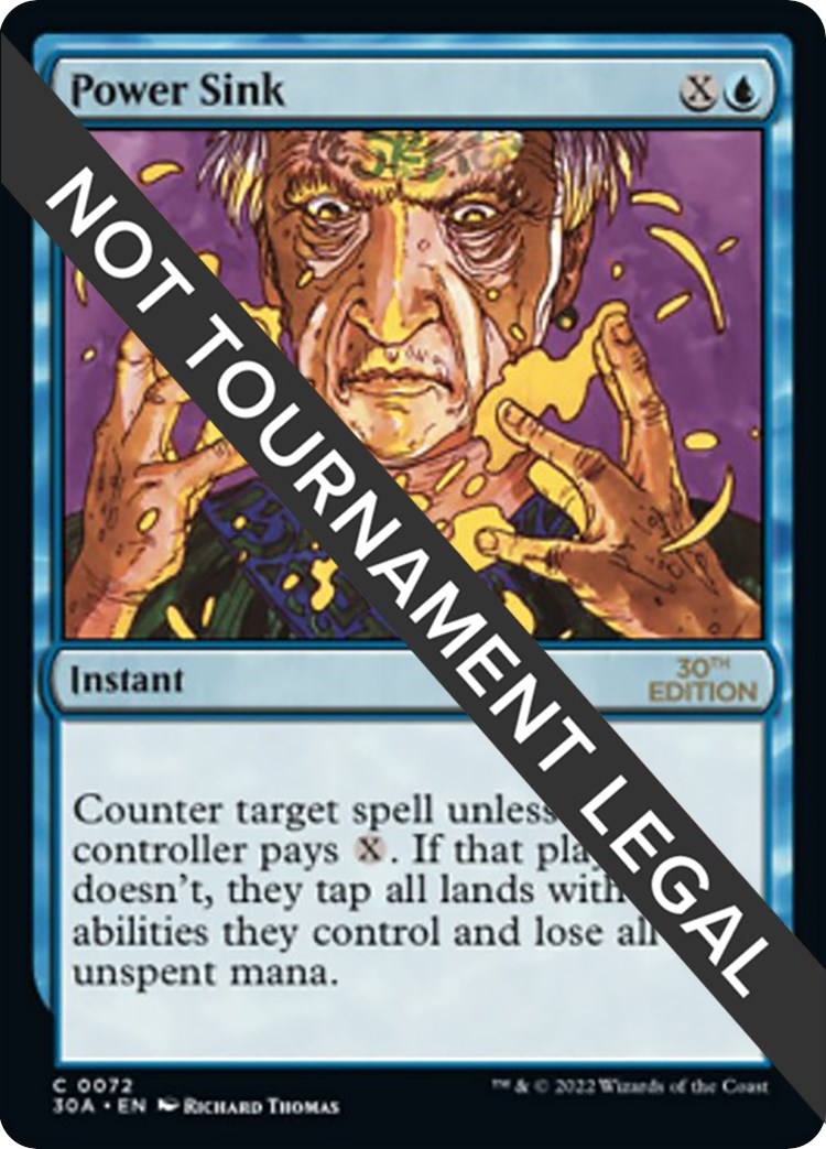 Power Sink - 30th Anniversary Edition - Magic: The Gathering