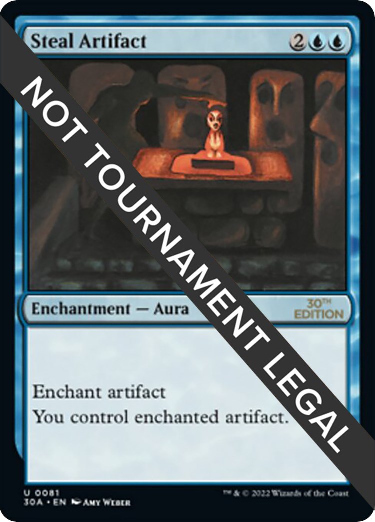 Steal Artifact - 30th Anniversary Edition - Magic: The Gathering
