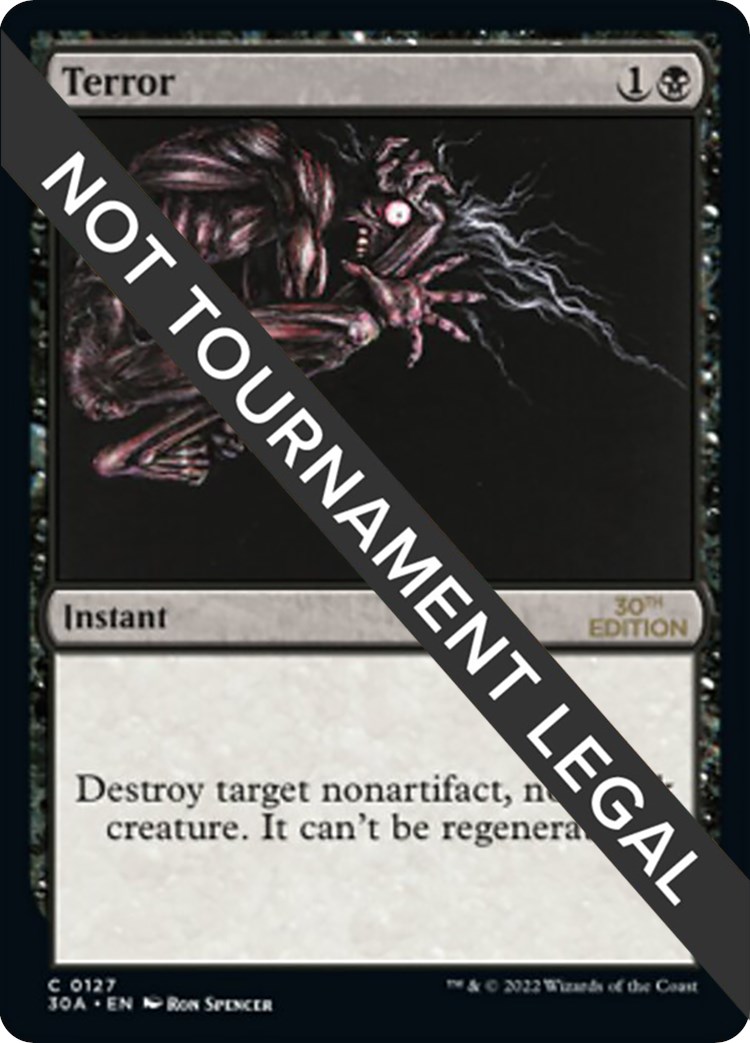 Terror - 30th Anniversary Edition - Magic: The Gathering