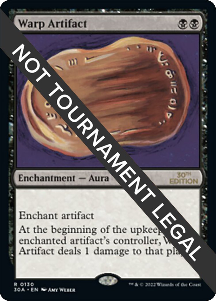 Warp Artifact - 30th Anniversary Edition - Magic: The Gathering